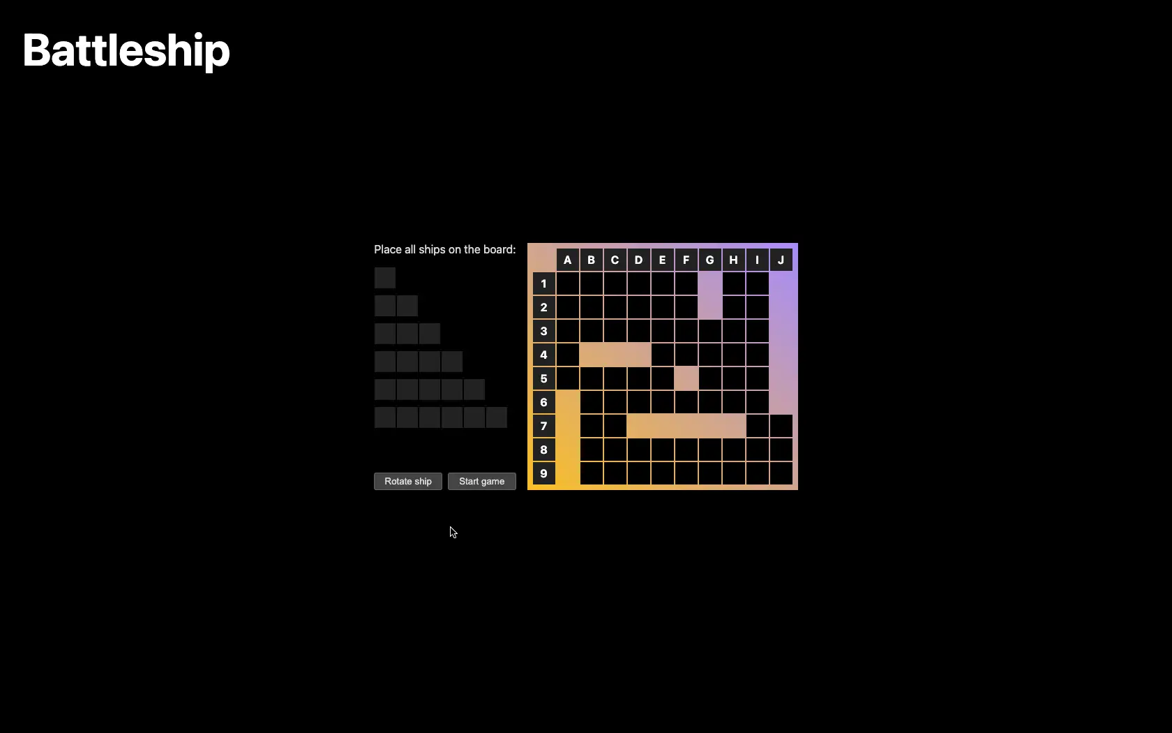 Battleship | Max Patiiuk